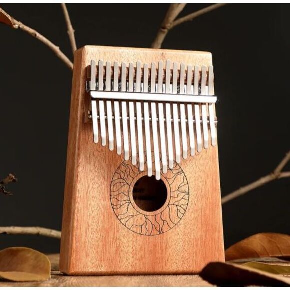 Other | Kalimba Thumb Piano 17 Keys Lotus Portable Gift Setgeometric ...